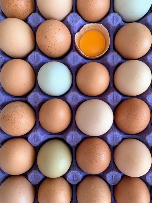 Sama-sama Ayam Petelur, Ini Alasan Mengejutkan Warna Kuning Telur Omega ...